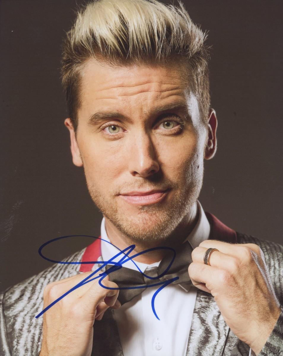 NSYNC Lance Bass signed photo | EstateSales.org