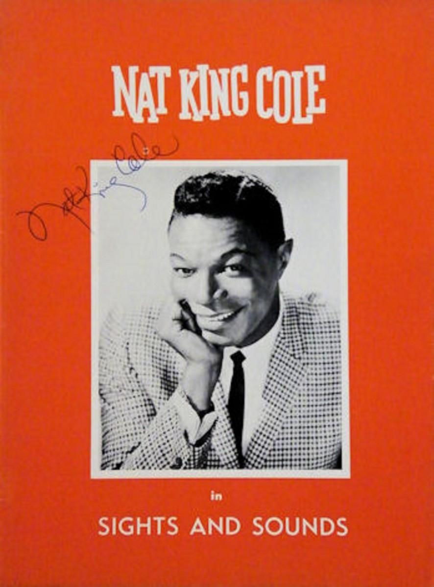 Nat King Cole signed Tour Book | EstateSales.org