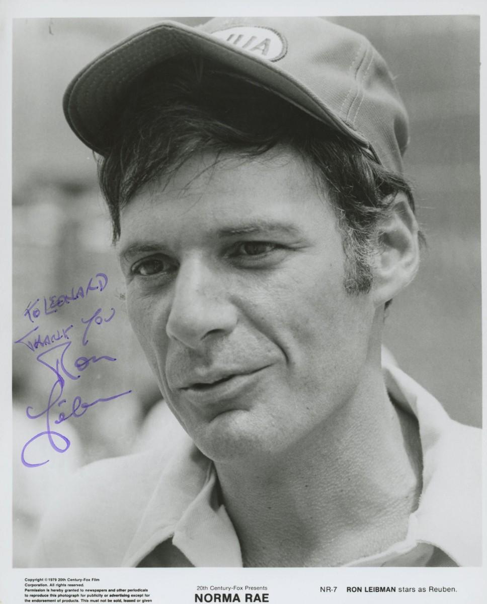 Angels in America Ron Leibman signed photo | EstateSales.org