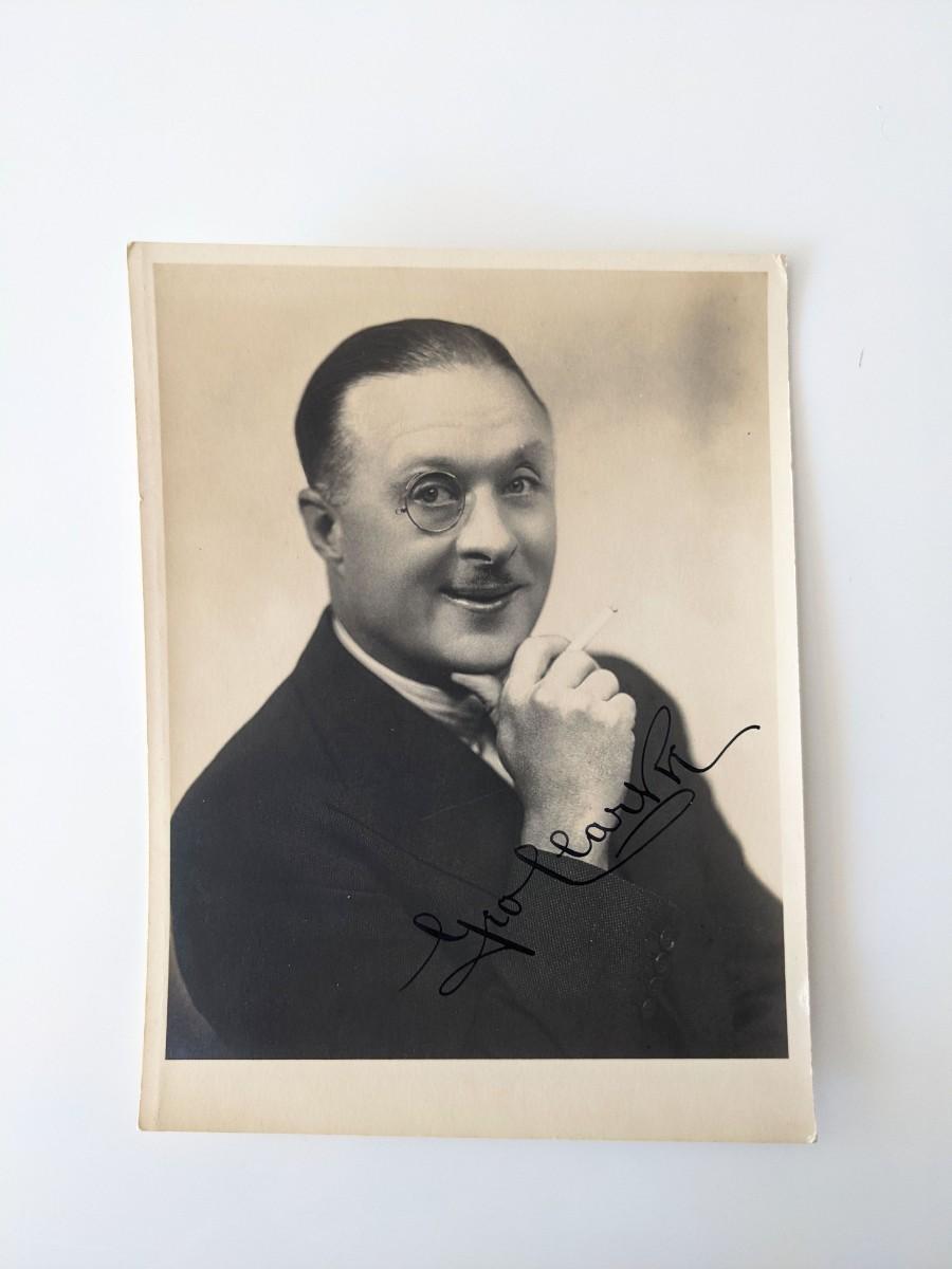 George Clark signed photo | EstateSales.org
