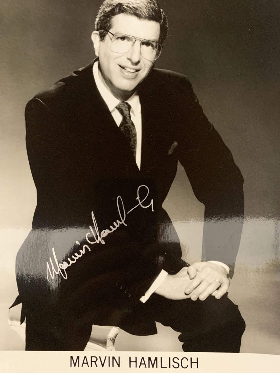 Marvin Hamlisch signed photo | EstateSales.org