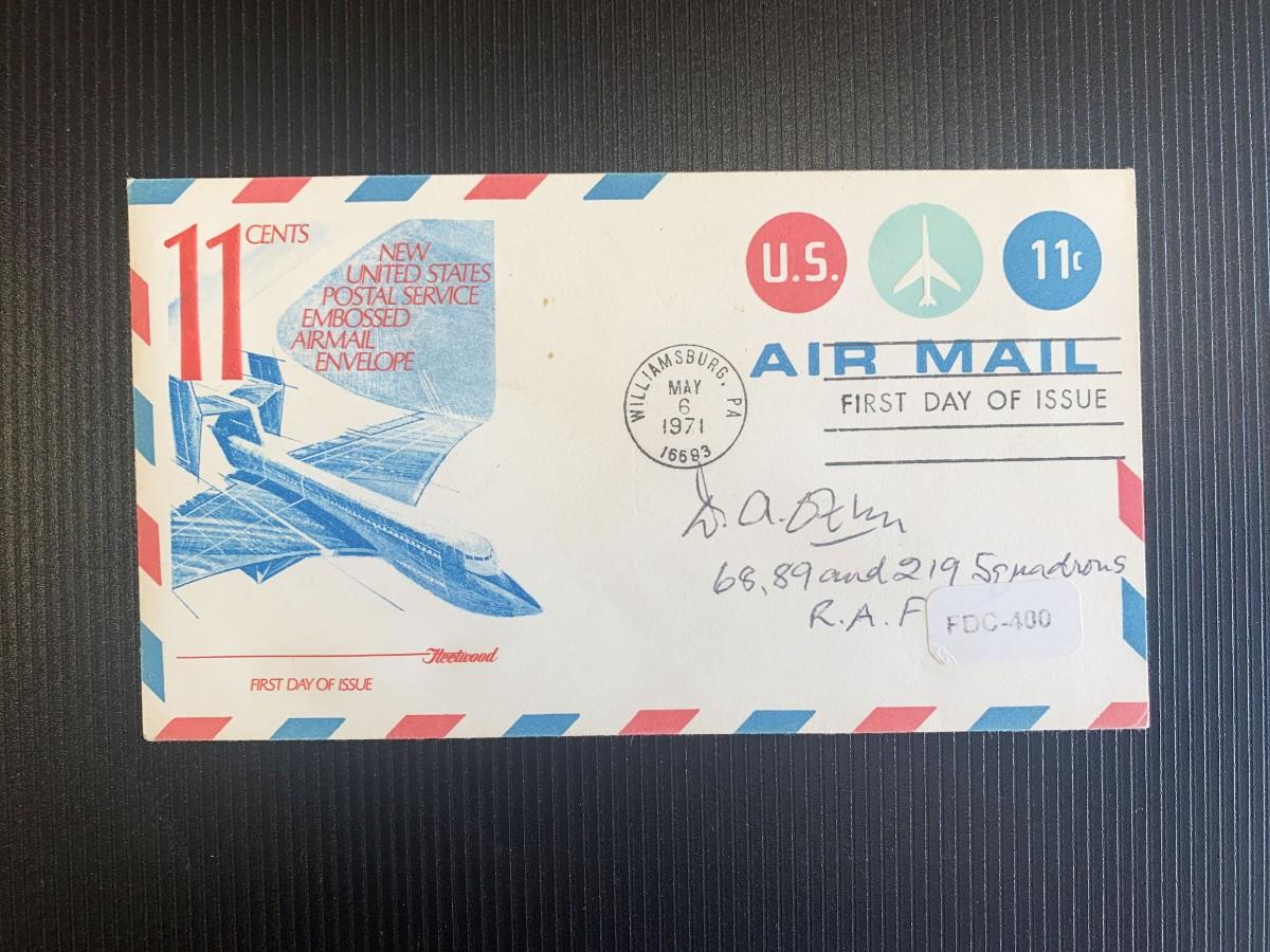 Douglas Oxby signed first day cover | EstateSales.org