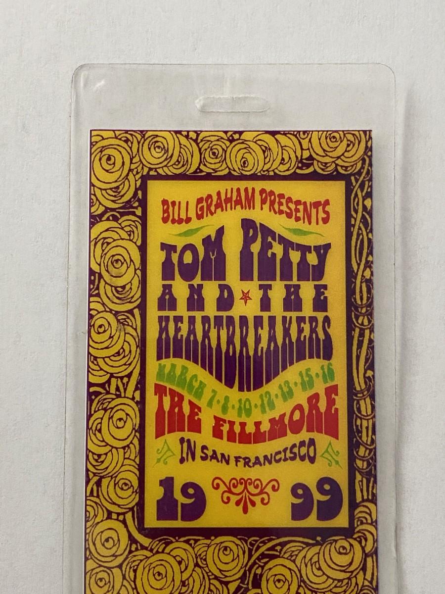 Tom Petty and the Heartbreakers The Fillmore 1999 Backstage Pass ...