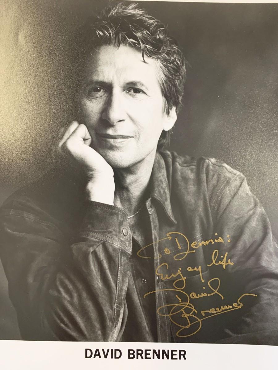 David Brenner signed photo | EstateSales.org