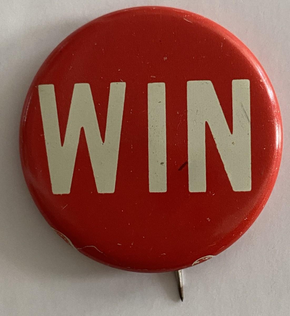 1976 Gerald Ford Win Campaign pin | EstateSales.org
