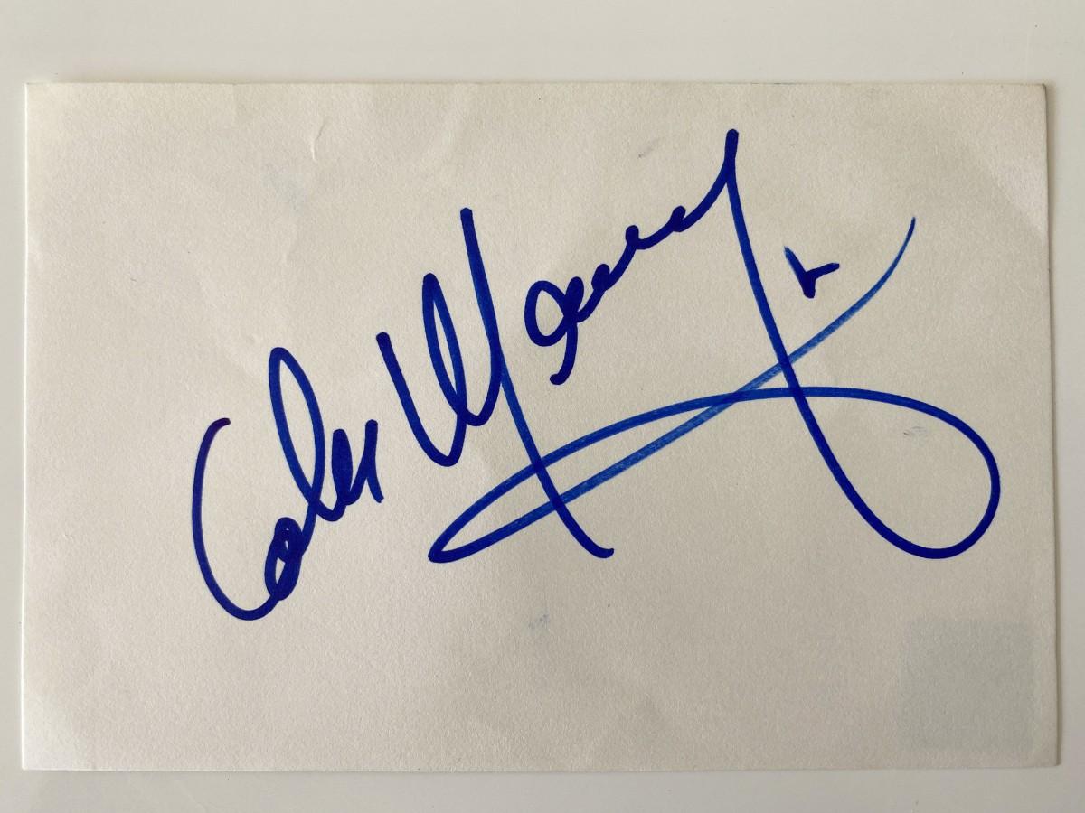 Star Trek Colm Meany Signature Cut | EstateSales.org