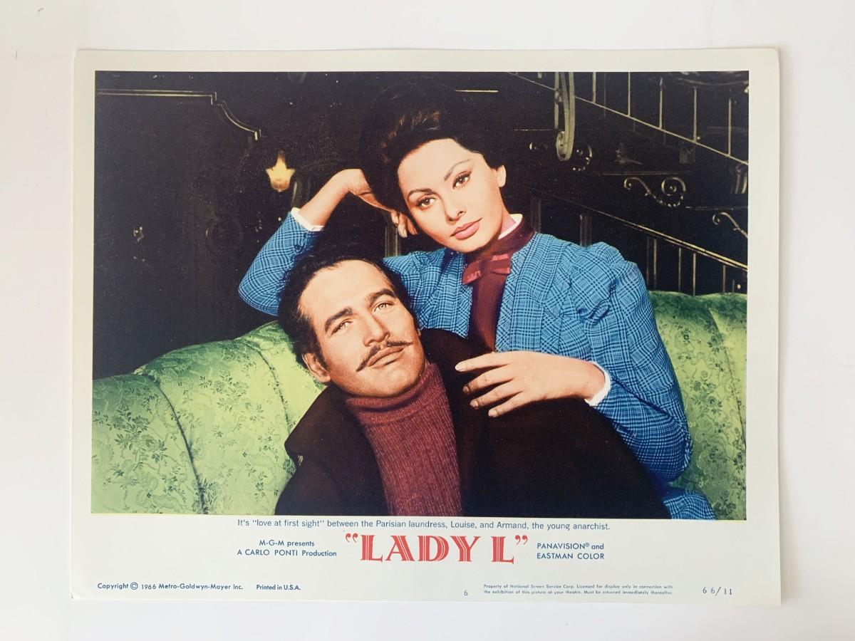 Lady L original 1965 vintage lobby card | EstateSales.org