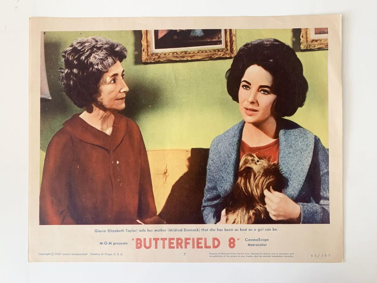Butterfield 8 original 1960 vintage lobby card | EstateSales.org