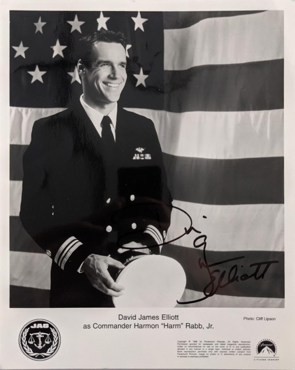David James Elliott Signed Photo | EstateSales.org