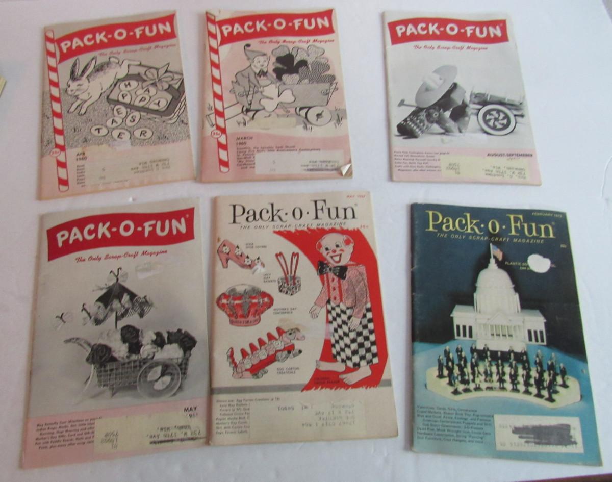 Lot of 1960-70s Pack-O-Fun Booklets | EstateSales.org