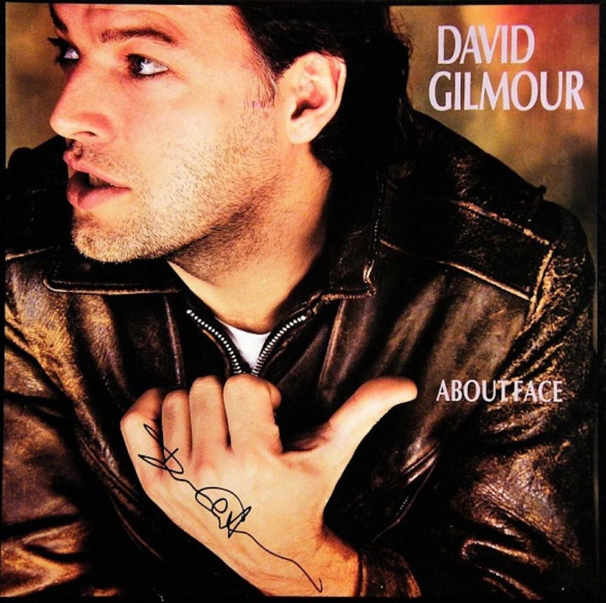 David Gilmour About Face signed album | EstateSales.org