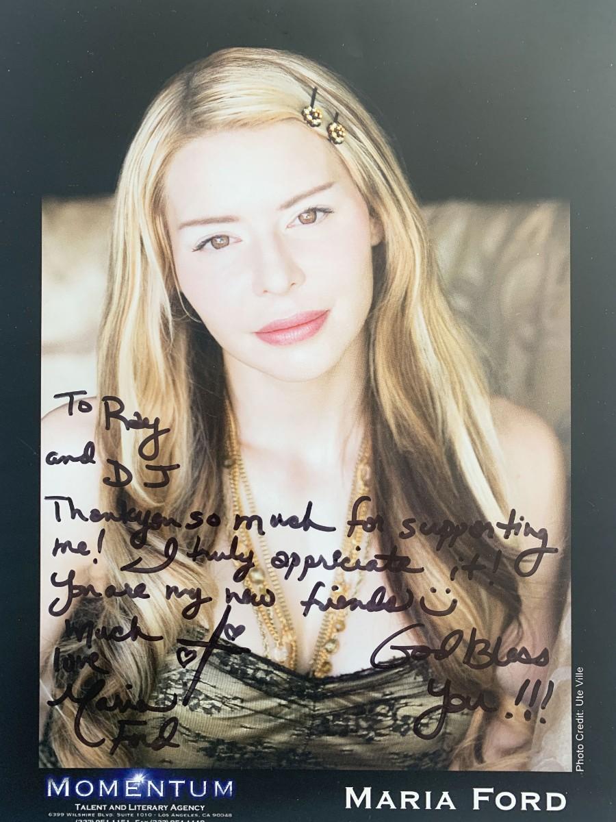 Maria Ford Signed Photo | EstateSales.org
