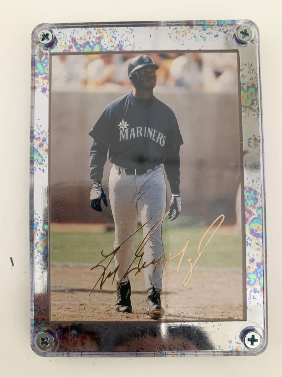 Ken Griffey Jr. Mariners Facsimile Signed Framed Baseball Card ...