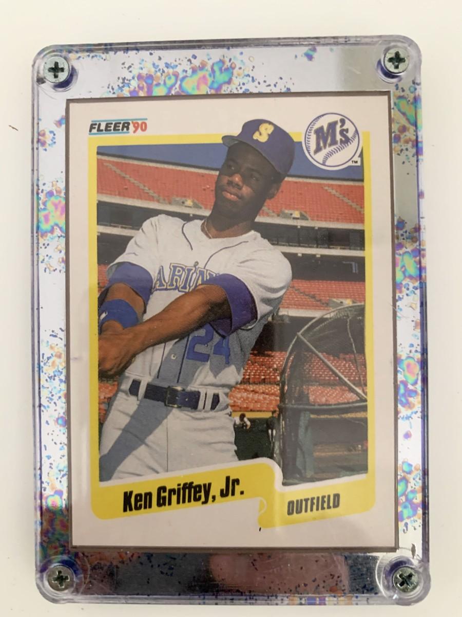 Ken Griffey Jr. Mariners Outfield Framed Baseball Card | EstateSales.org