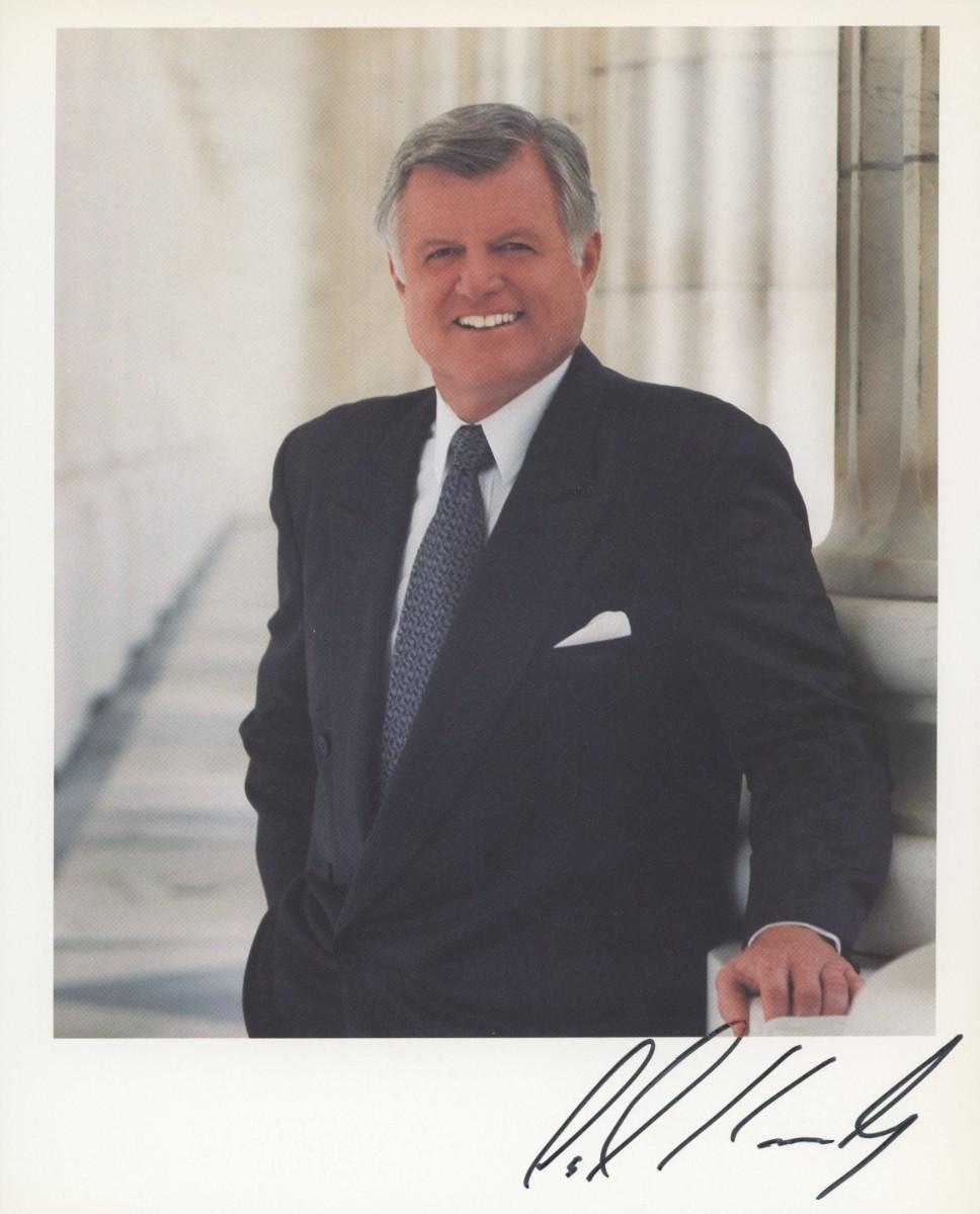 Ted Kennedy signed photo. GFA Authenticated | EstateSales.org