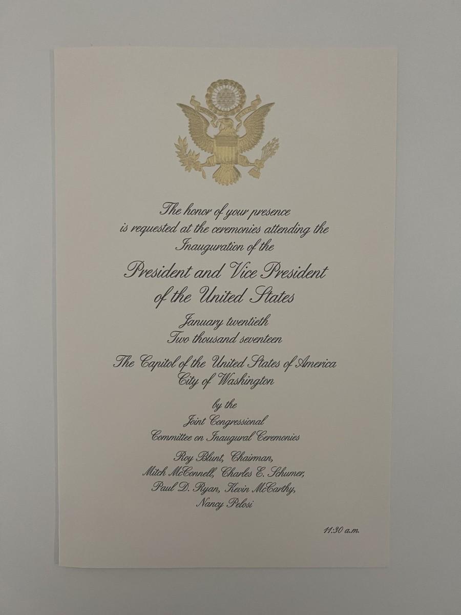 2017 Donald Trump Presidential Inauguration Invitation set ...