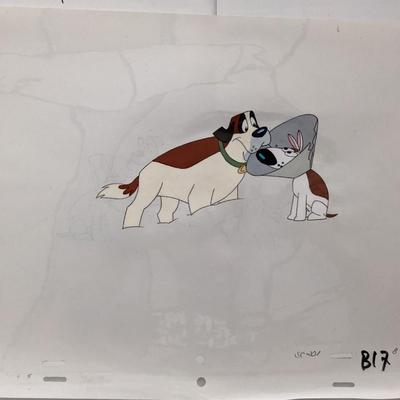 Beethoven Original Animation Art Cel | EstateSales.org