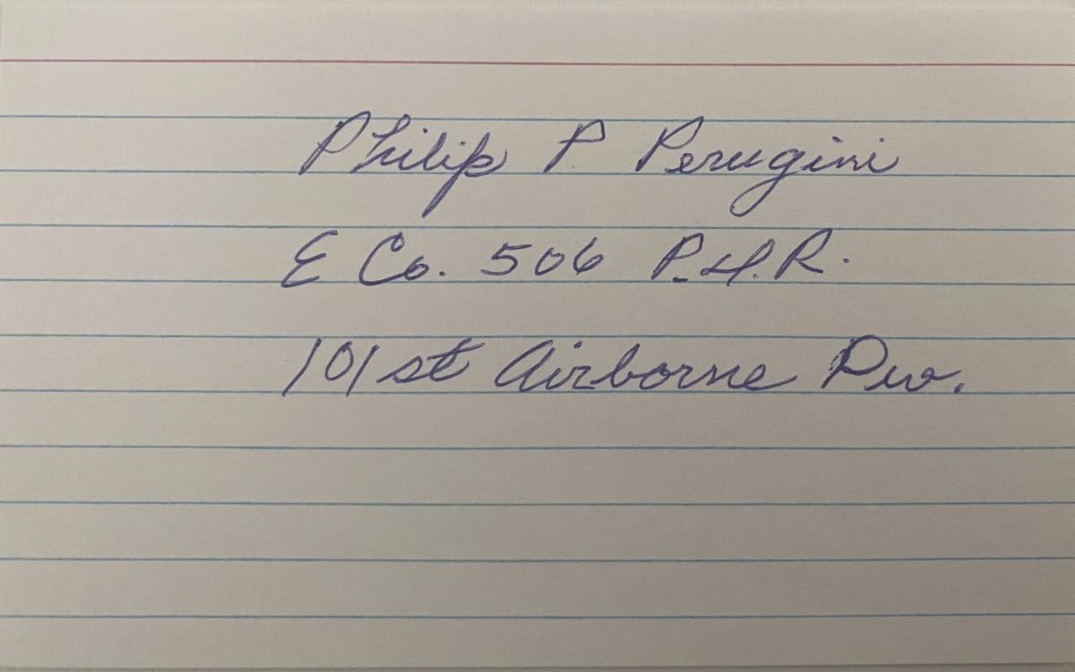 Philip P. Perugini Signature | EstateSales.org