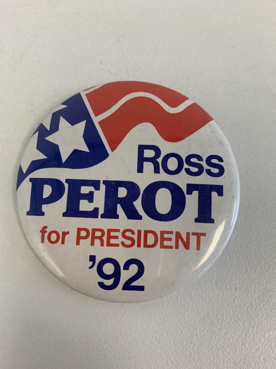 Ross Perot for President 1992 pin | EstateSales.org
