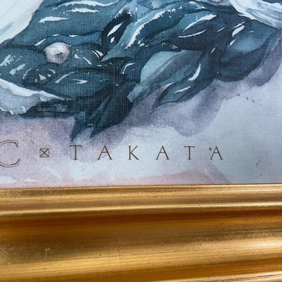 LOT 69D: Palazzo by Yuriko Takata Art Print | EstateSales.org