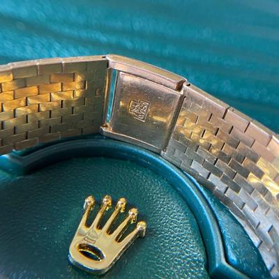 Rolex Precision 750 Vintage solid 18K Gold | EstateSales.org