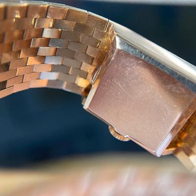 Rolex Precision 750 Vintage solid 18K Gold | EstateSales.org