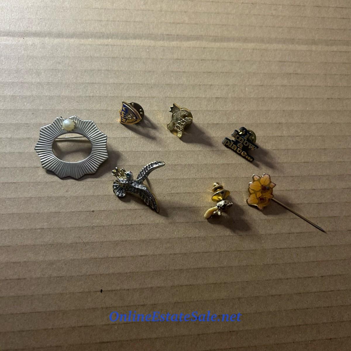 ASSORTED PINS | EstateSales.org