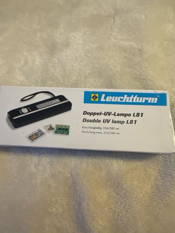 LIGHTHOUSE DUAL WAVE UV- LAMP Dual UV LIGHT DETECTS CONTERFEIT STAMPS ...