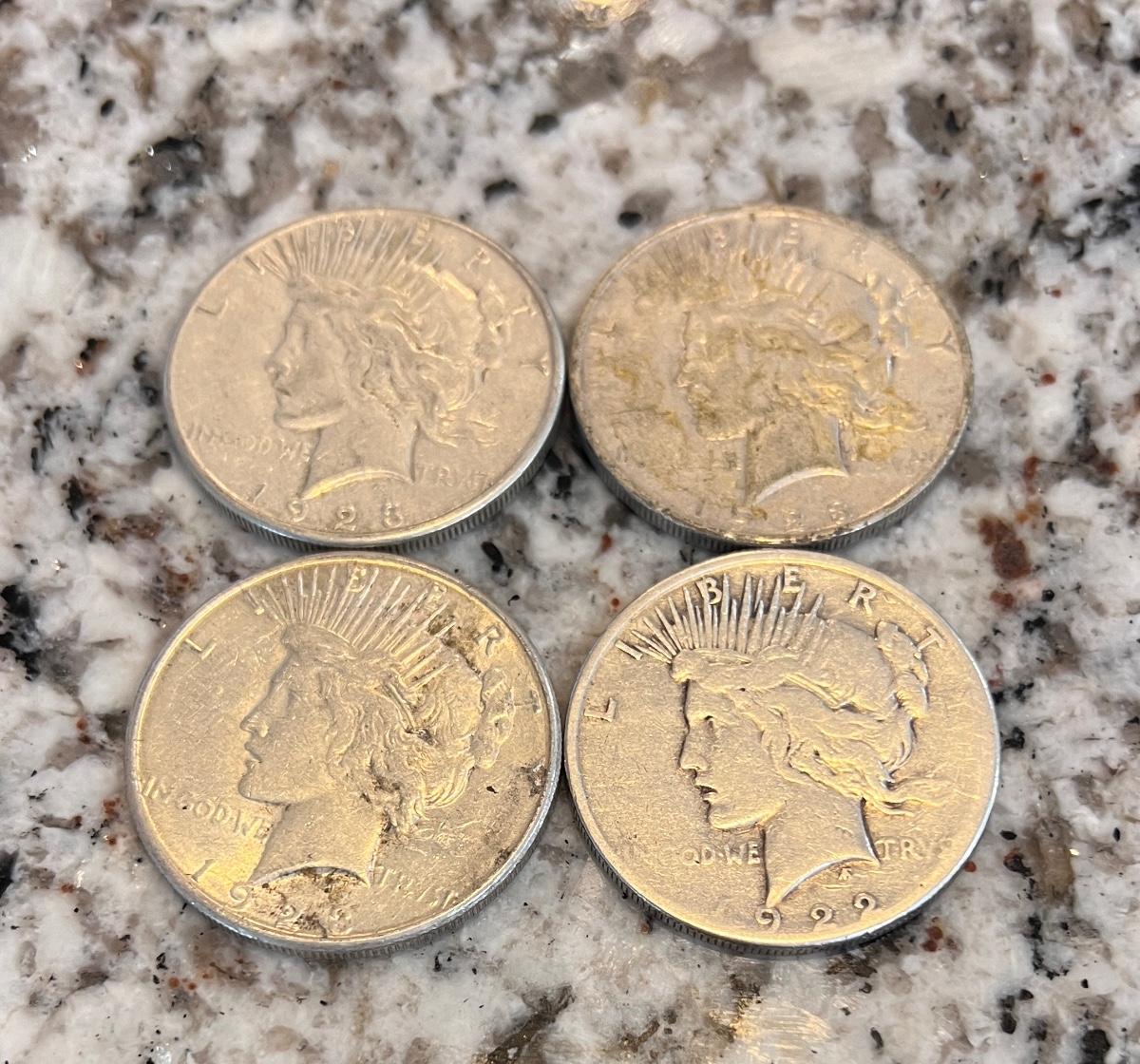 4 Peace Dollars | EstateSales.org