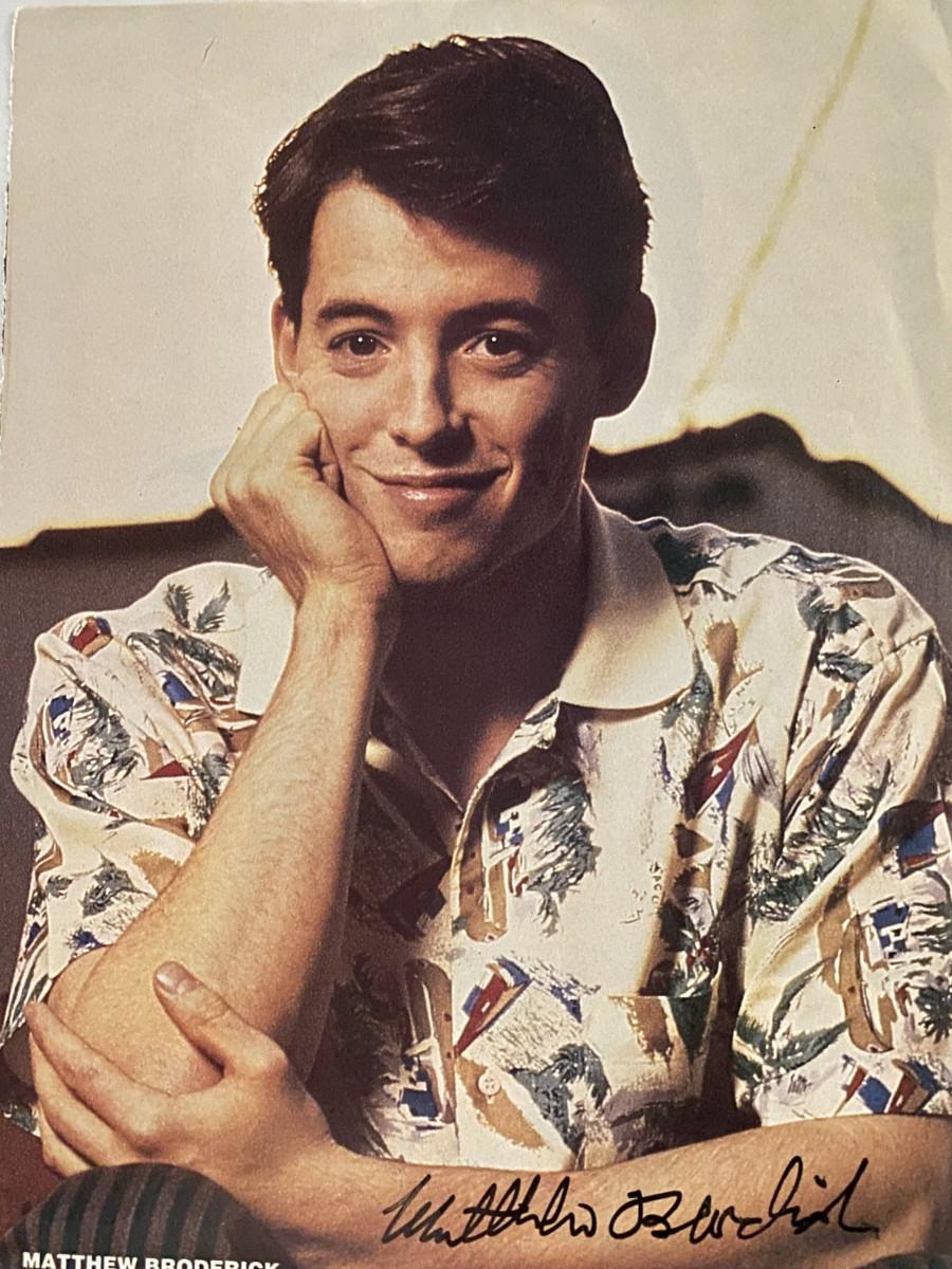 Matthew Broderick signed photo | EstateSales.org