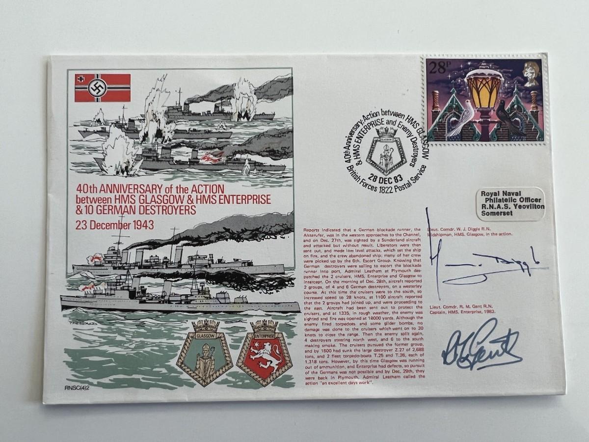 WWII signed commemorative cover | EstateSales.org