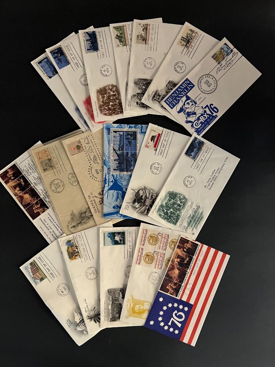 Lot of 20 USA commemorative FDC's | EstateSales.org