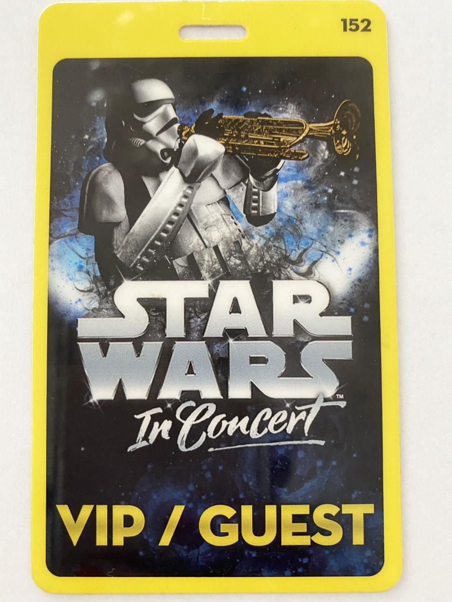 Star Wars in Concert Backstage Pass | EstateSales.org