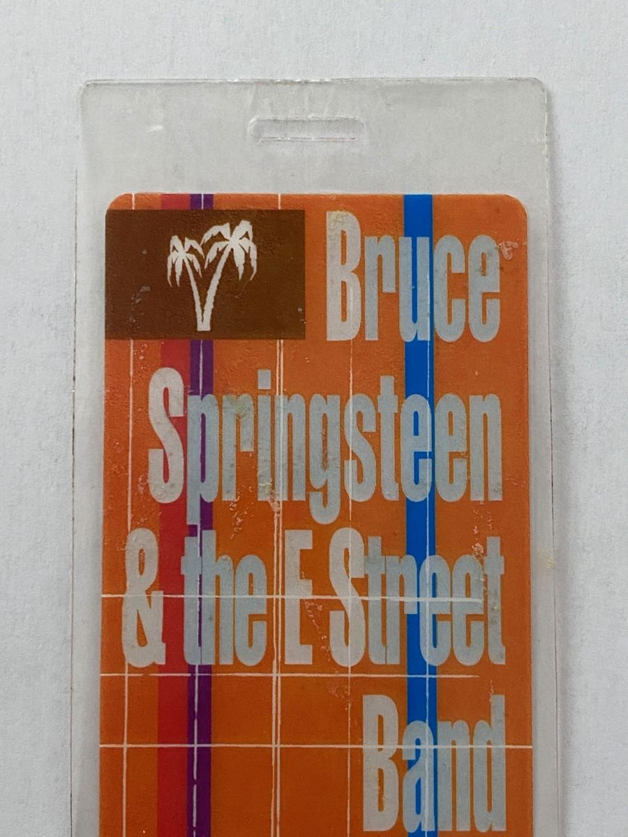 Bruce Springsteen Backstage Pass | EstateSales.org