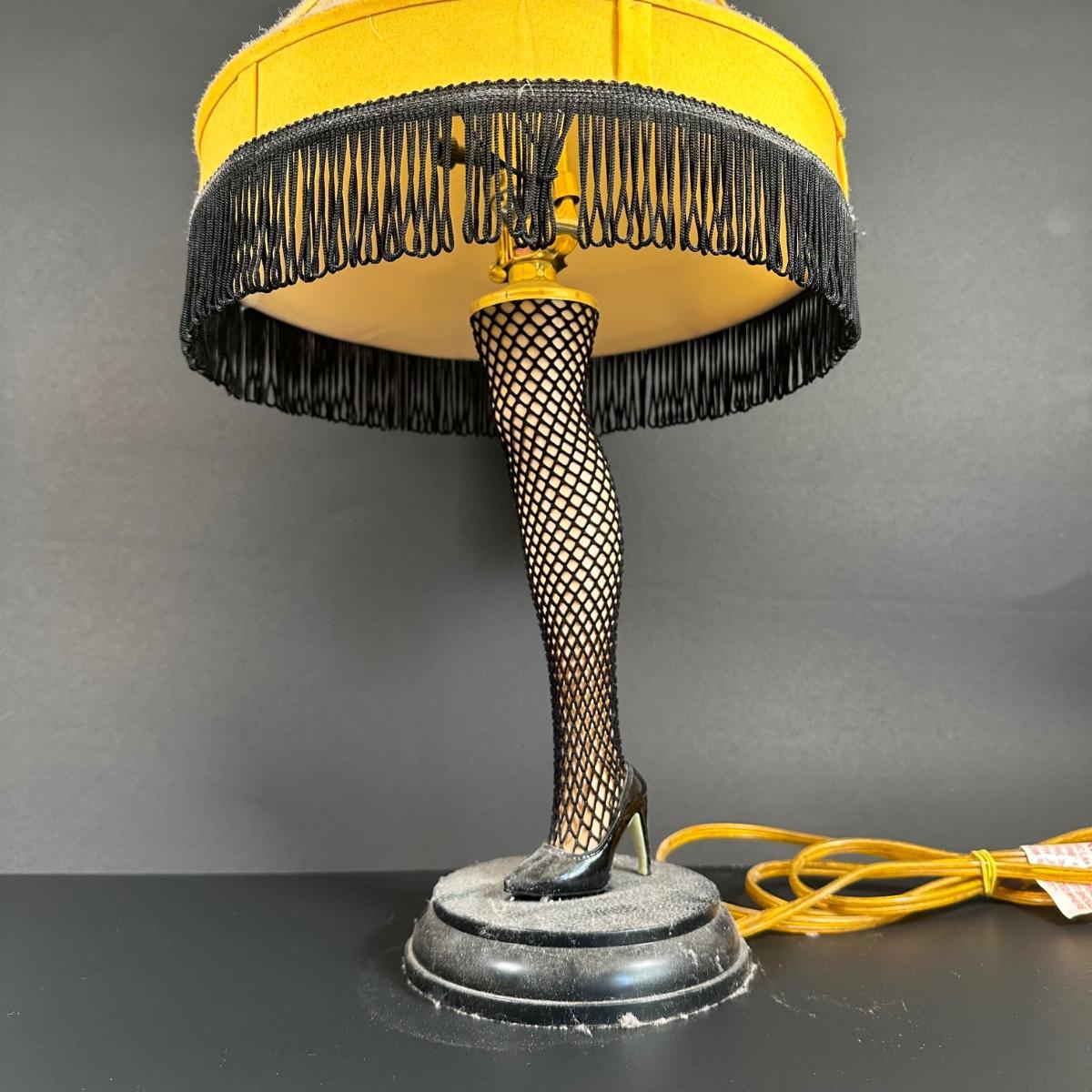 LOT 12B: A Christmas Story Leg Lamp | EstateSales.org
