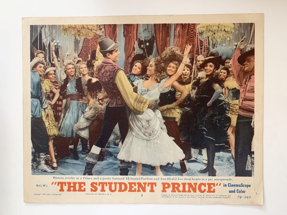 The Student Prince original 1954 vintage lobby card | EstateSales.org
