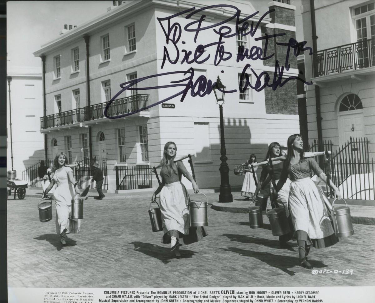 Oliver! signed movie photo | EstateSales.org