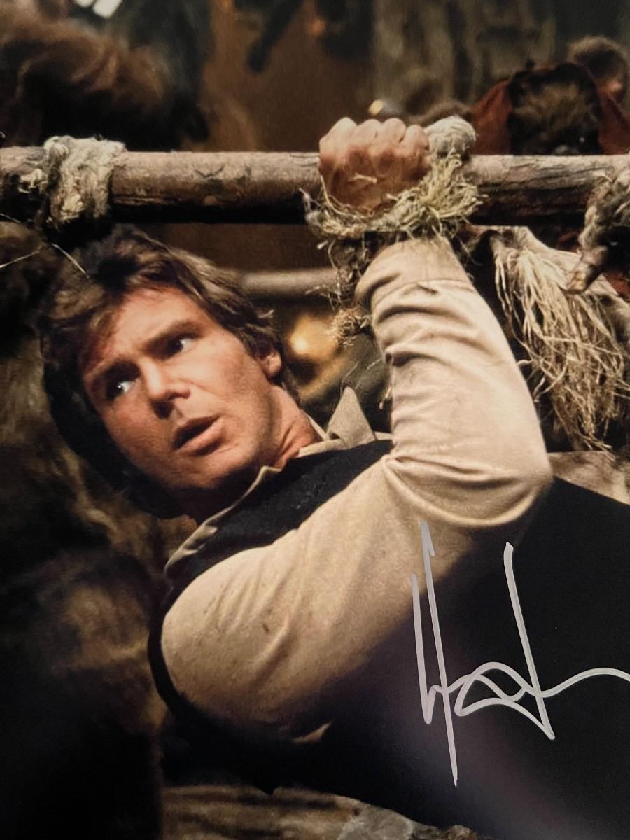 Star Wars Harrison Ford signed photo. | EstateSales.org