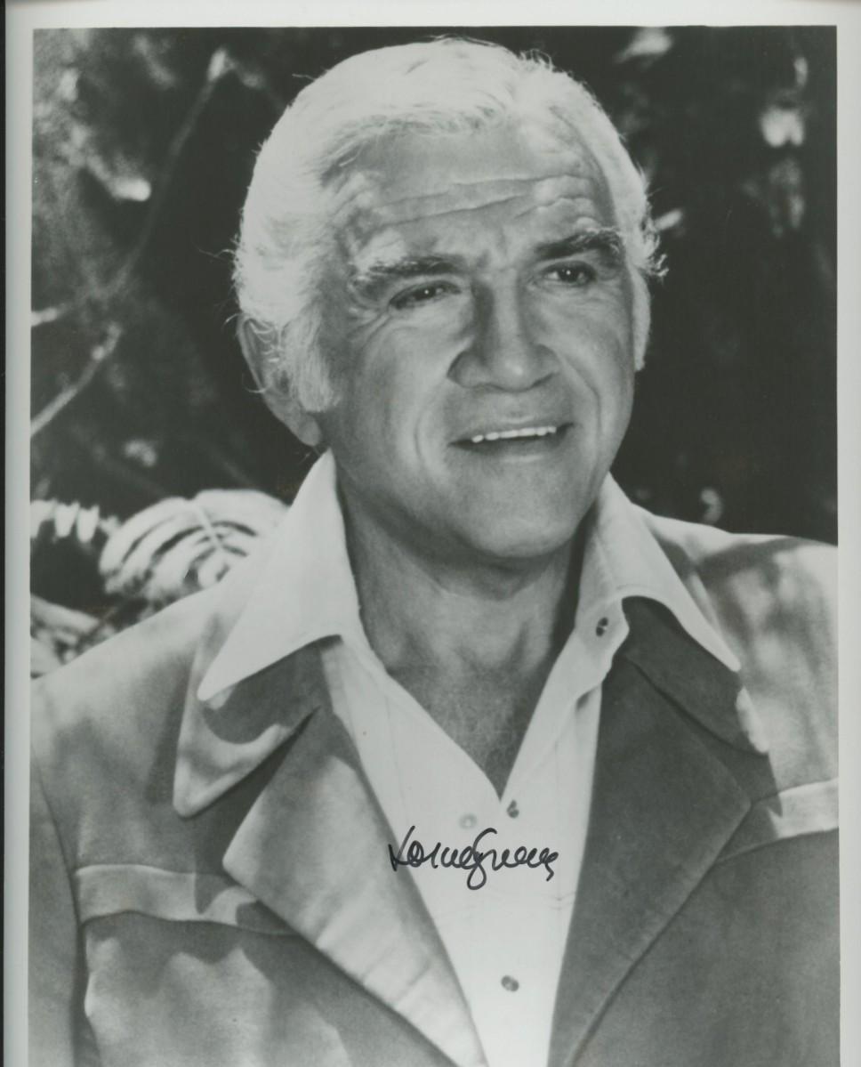 Bonanza Lorne Green signed photo | EstateSales.org
