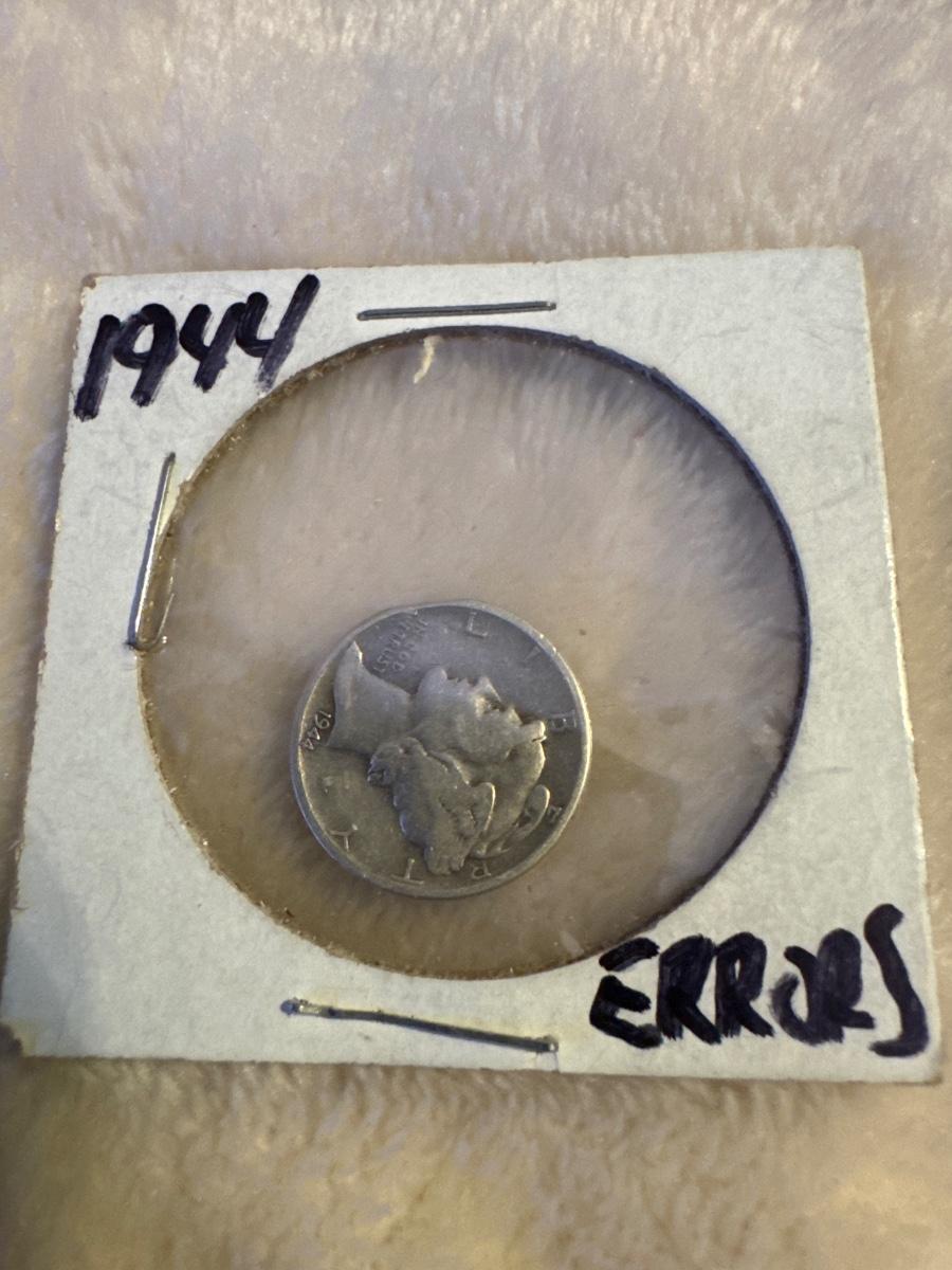 1944 MERCURY DIME ERRORS SILVER VF | EstateSales.org