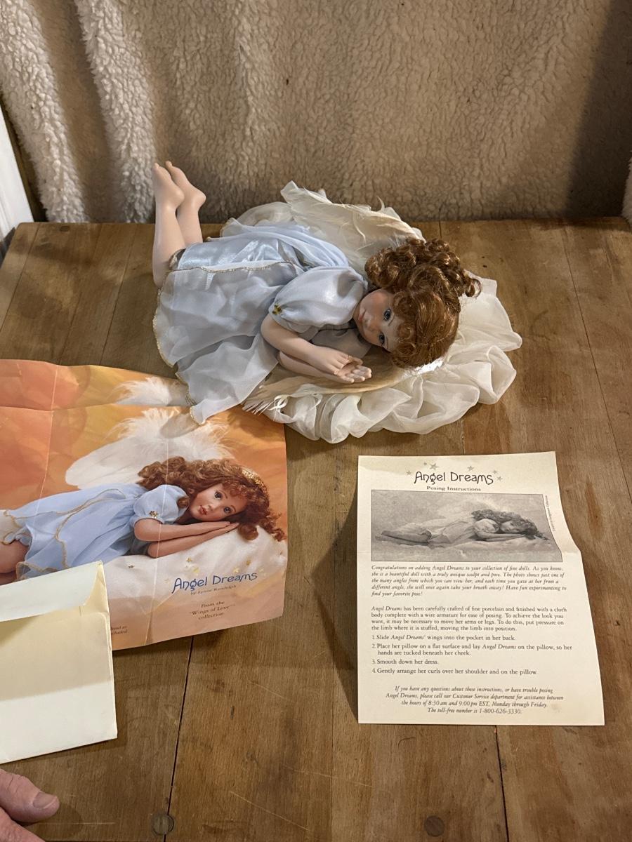 "Angel Dreams" Wings of Love Georgetown Collection-Lynne Randolph-Serial# AD2239 COA ...