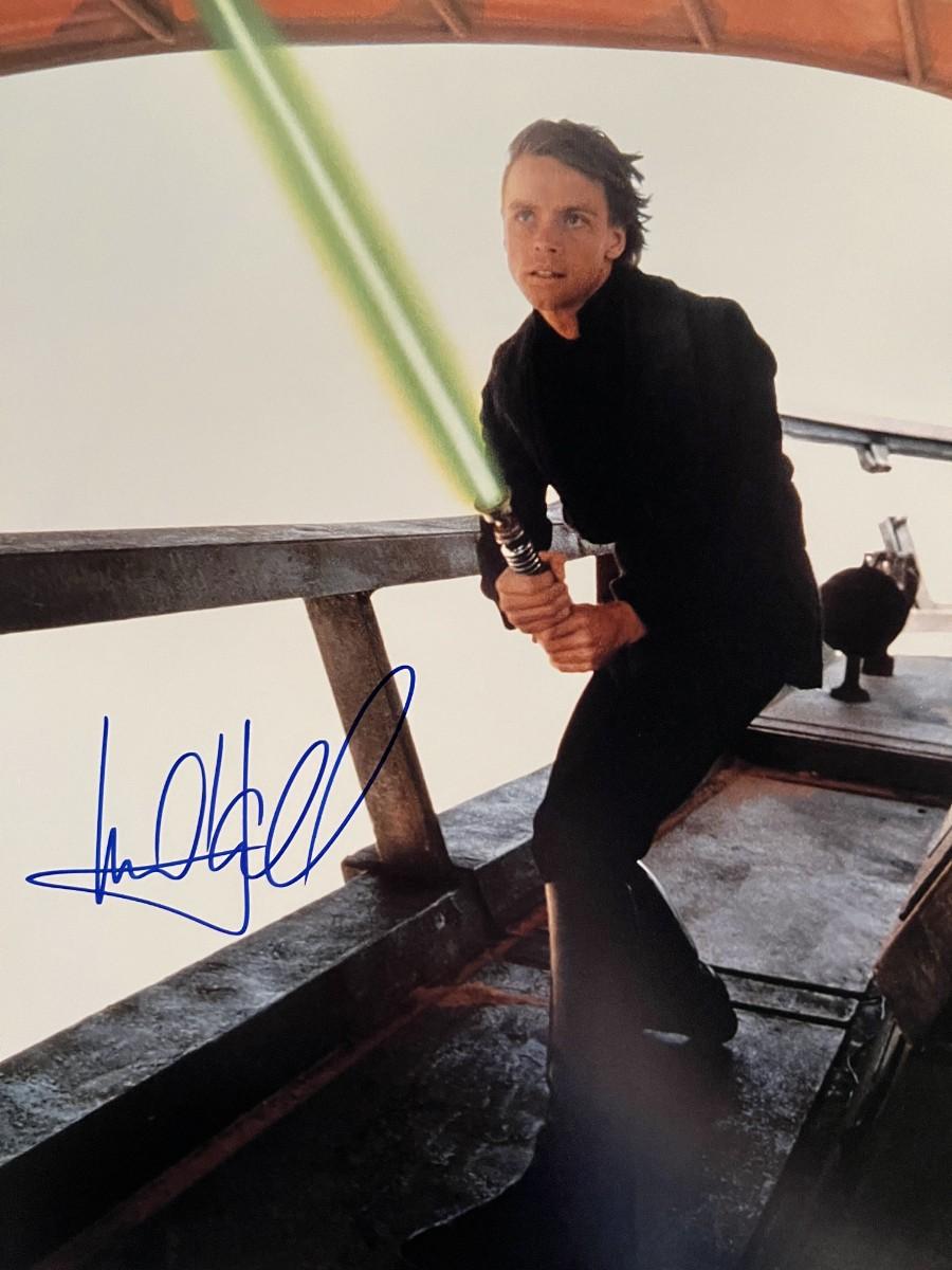 Star Wars Mark Hamill signed photo | EstateSales.org