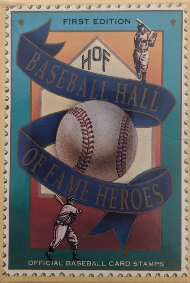Baseball Hall Of Fame Heroes Official Baseball Card Stamps ...