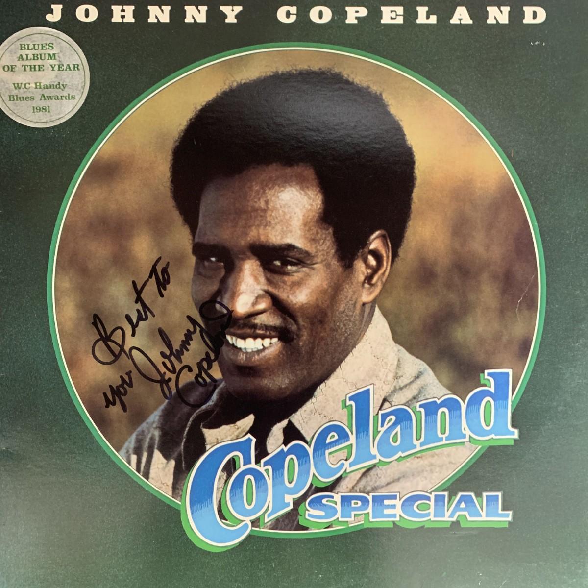 Johnny Copeland signed Copeland Special album | EstateSales.org