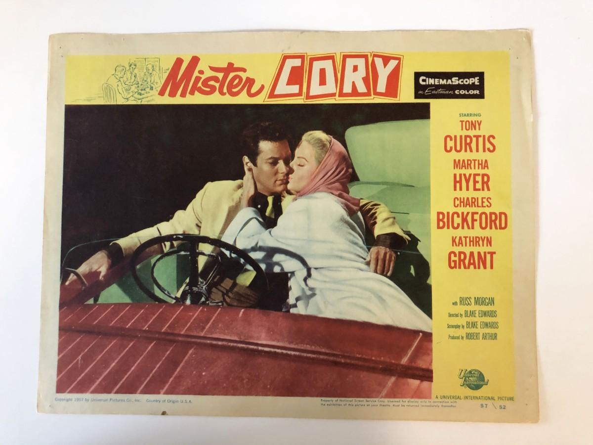 Mister Cory original 1957 vintage lobby card | EstateSales.org