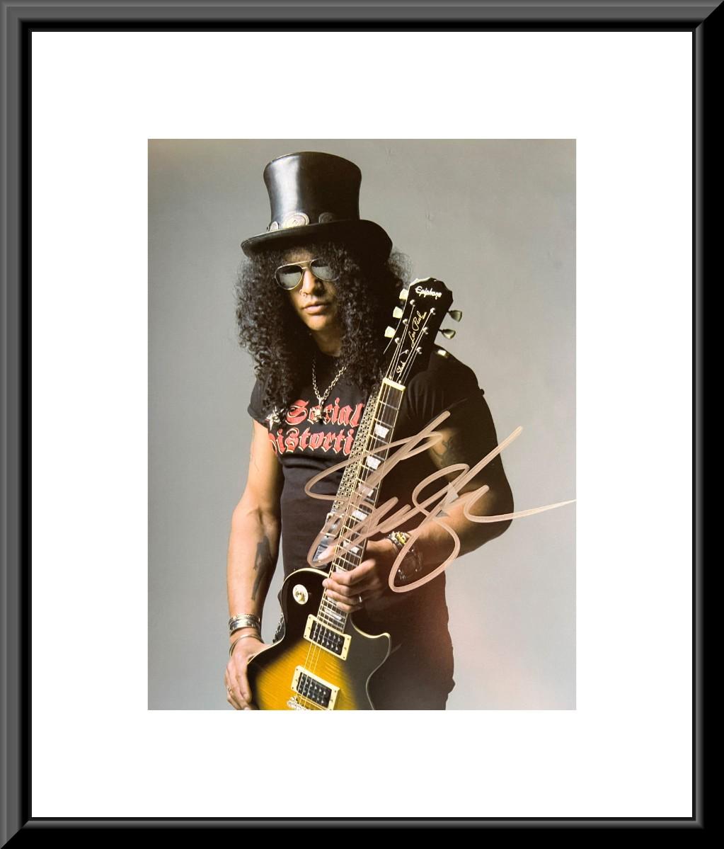 Guns N Roses Slash signed photo | EstateSales.org