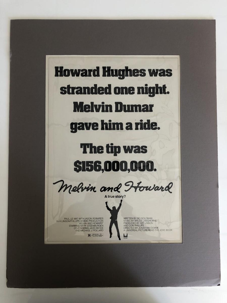 Melvin and Howard Movie Poster | EstateSales.org