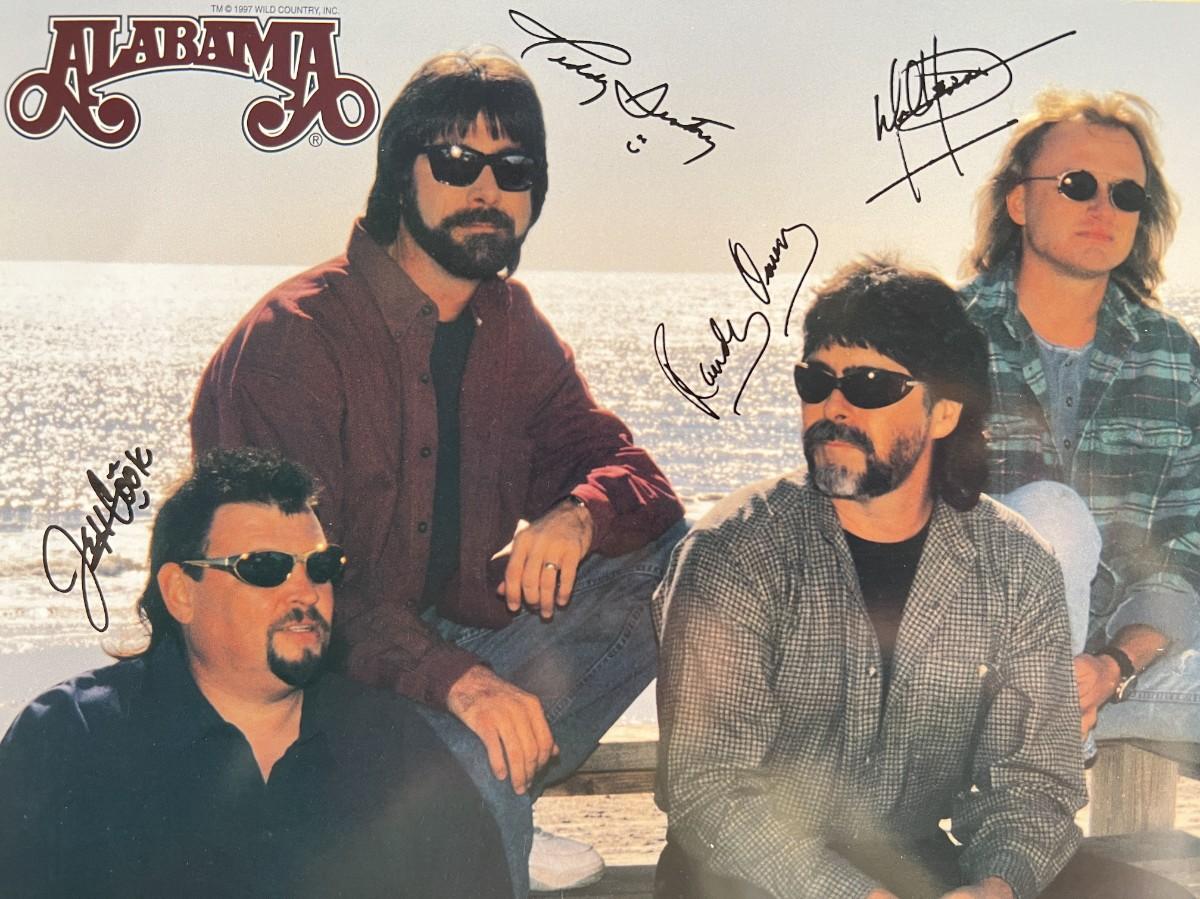Alabama signed photo | EstateSales.org