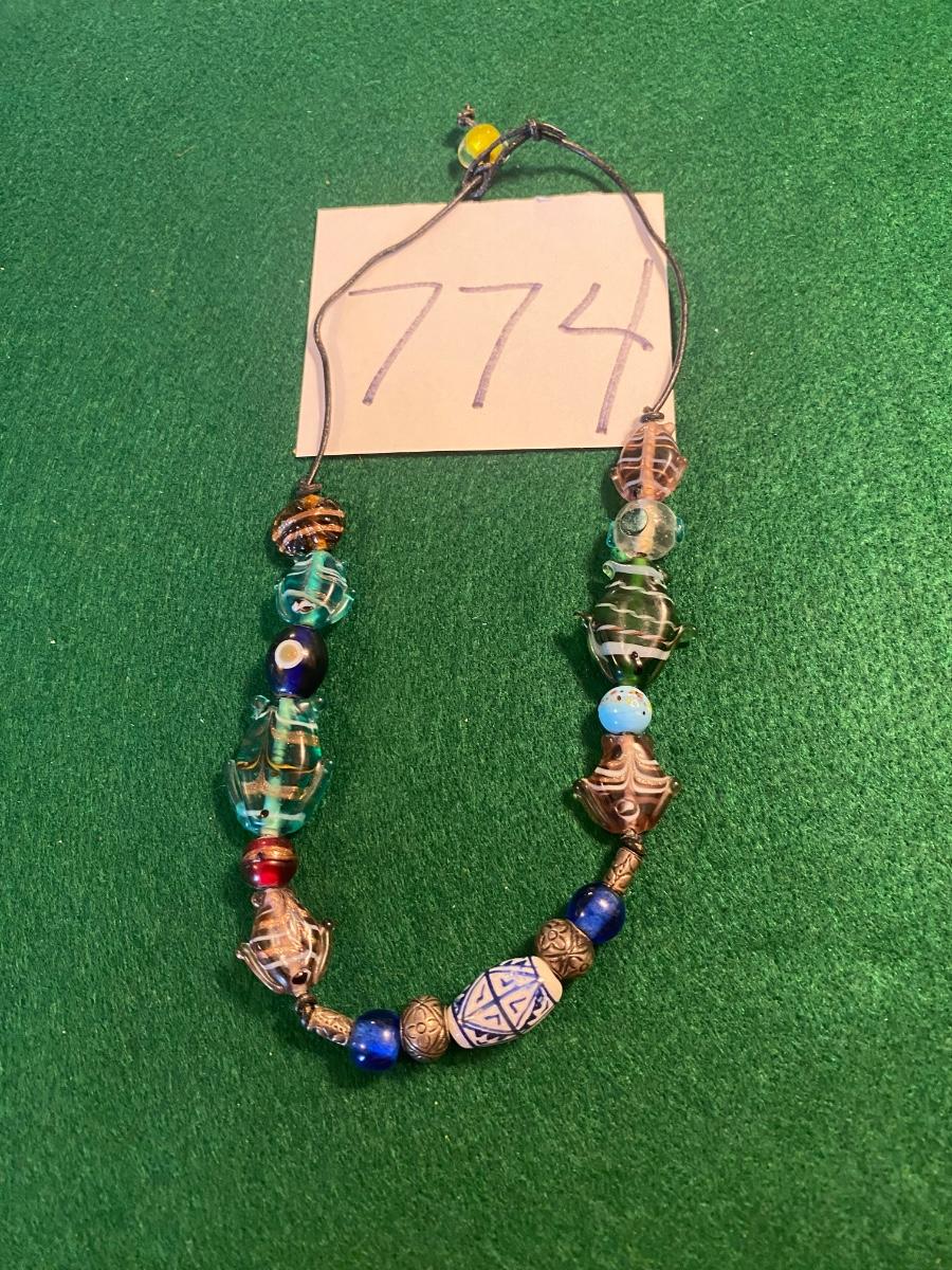 Glass Bead Necklace