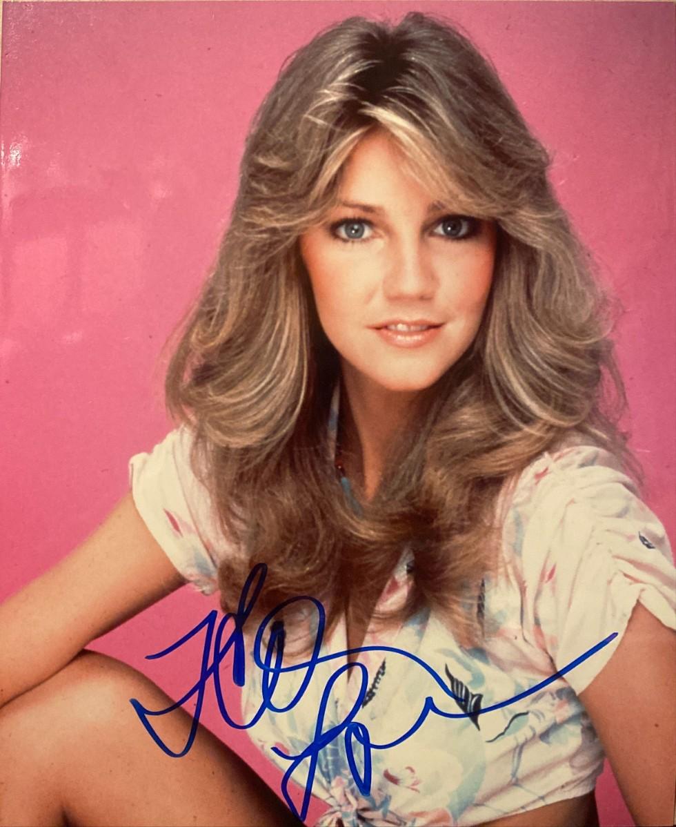 Heather Locklear signed photo | EstateSales.org